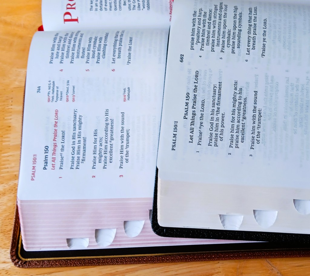 KJV Paragraph-Style Bible, Large Print Thinline indexed, †Thomas Nelson ...