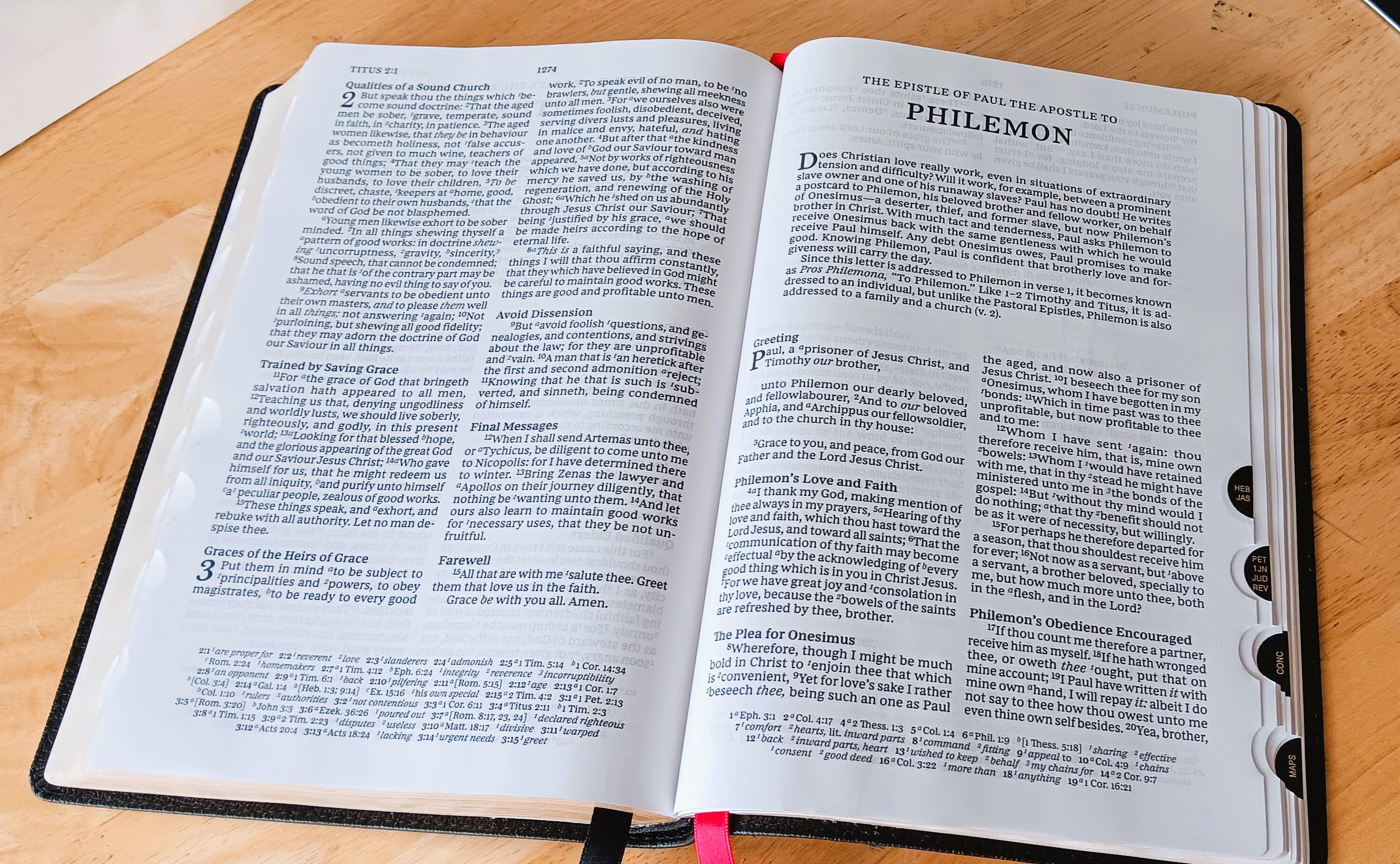 KJV Paragraph-Style Bible, Large Print Thinline indexed, †Thomas Nelson ...